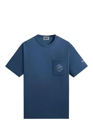Kith For Columbia Boarder Vintage Tee - Blue