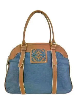 Loewe 2008 Anagram Tote - Blue