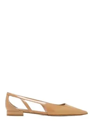 STUART WEITZMAN Pointed-toe Ballet Flats - Neutrals