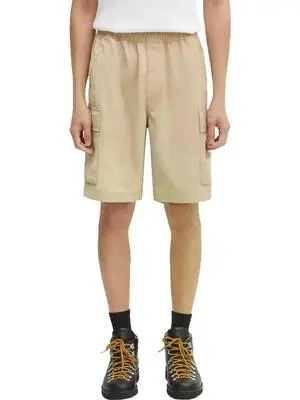 AAPE BY *A BATHING APE® Cargo-pocket Elasticated-waistband Shorts - Neutrals