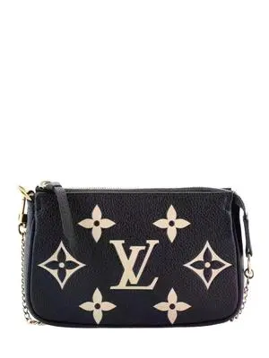 LOUIS VUITTON Pochette Accessoires Mini Clutch - Black