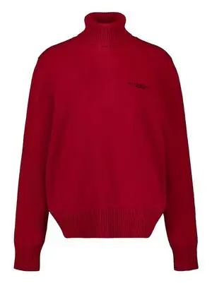 Givenchy Long-sleeve Turtleneck Sweater - Red