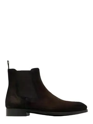 Magnanni Suede Chelsea Boots - Brown