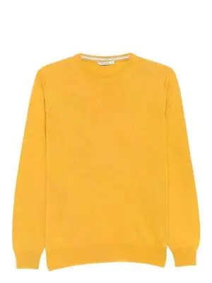 KANGRA Crew-neck Sweater - Yellow