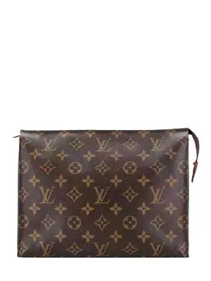 LOUIS VUITTON Toiletry Pouch 26 Monogram Canvas - Brown