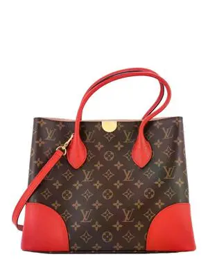 LOUIS VUITTON Flandrin Handbag Monogram Canvas And Leather - Brown