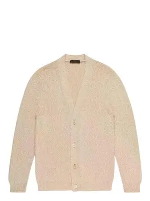 ZANONE Textured Cotton Cardigan - Neutrals