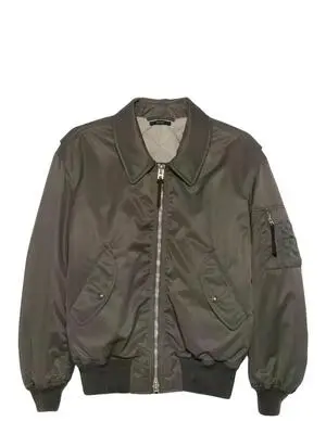 TOM FORD Zip-up Bomber Jacket - Green