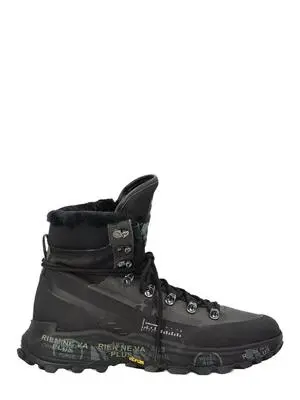 Premiata Midtreck Lace-up Boots - Black