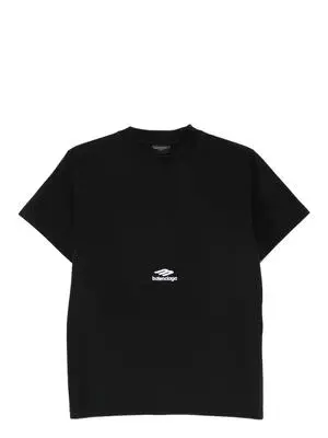 Balenciaga Logo T-shirt - Black