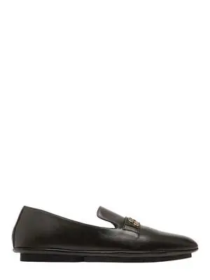 Bally Leather Loafers - Black