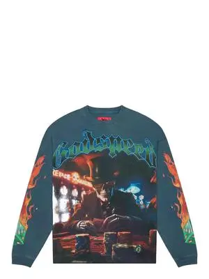 GODSPEED Life's A Gamble Long-sleeve T-shirt - Blue