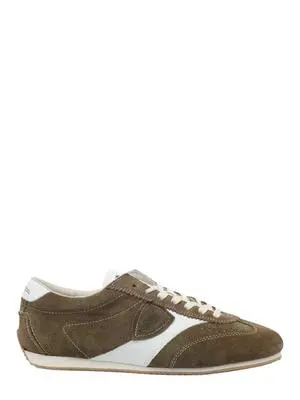 Philippe Model Lateral Logo Suede Trainers - Green