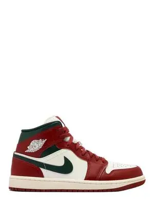 Nike Jordan 1 Mid Sneakers - Red