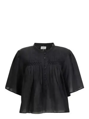 MARANT ETOILE Pleated Buttoned Shirt