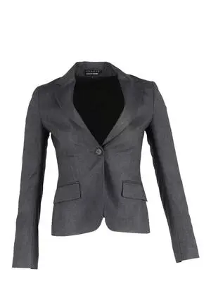 THEORY Single-Breasted Wool Blazer