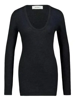 LISA YANG Amalea Long-sleeve Sweater - Grey