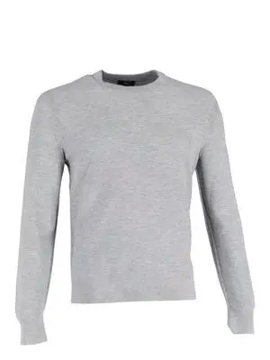 Theory Crew-neck Cotton T-shirt - Grey