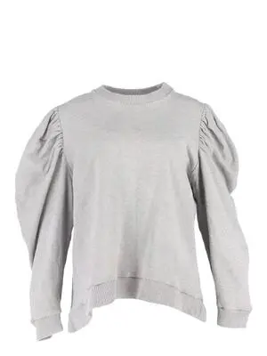 MARQUES' ALMEIDA Gathered-Sleeve Sweater