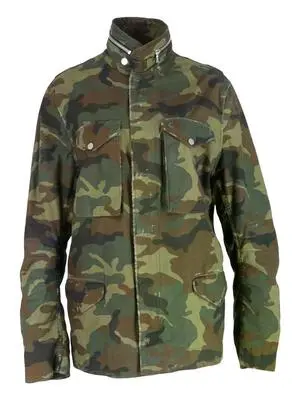 AMIRI M-65 Camouflage-Print Chest-Pocket Jacket