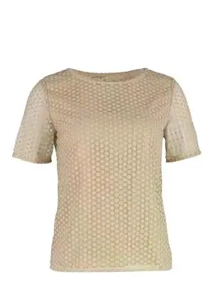 Diane Von Furstenberg Brylee Short-sleeve Blouse - Neutrals
