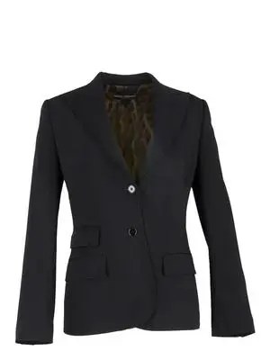 Dolce & Gabbana Turlington Peak-lapels Blazer - Black