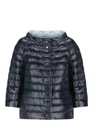 Herno Padded Button Jacket - Blue