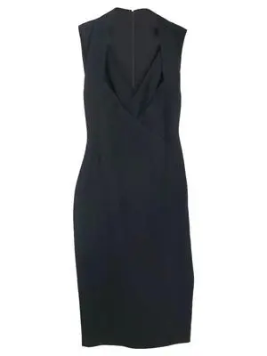 Antonio Berardi Vintage Crossover-straps Dress - Black