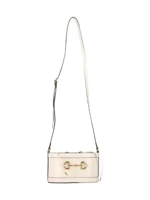 Gucci Horsebit 1955 Leather Bucket Bag - Neutrals