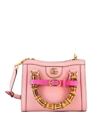 Gucci Diana Mini Bamboo Handle Tote - Pink
