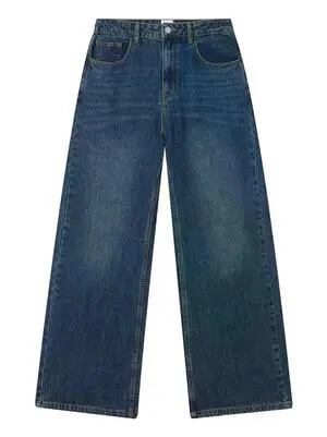 B+AB Wide-leg Denim Jeans - Blue