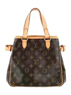 LOUIS VUITTON Batignolles Monogram Canvas Tote Bag - Brown