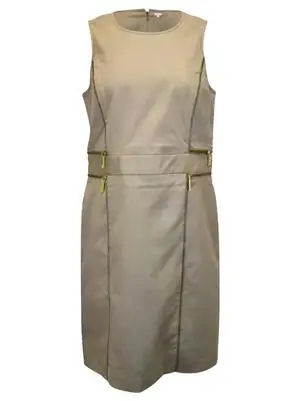 Michael Kors Sleeveless Paneled Dress - Neutrals