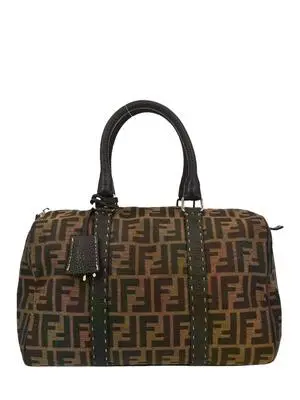 Fendi Zucca Canvas Duffle Bag - Brown