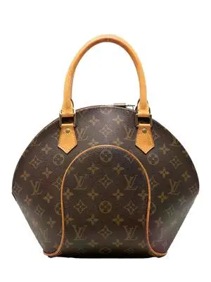 LOUIS VUITTON 1998 Monogram Ellipse Pm Handbag - Brown