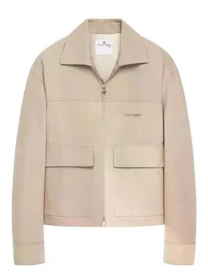 COURREGES Double-pocket Zip-up Jacket - Neutrals