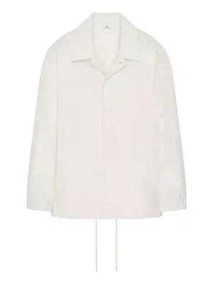 COURREGES Buttoned Shirt Jacket Neutrals