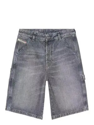 DIESEL D-livery Denim Shorts - Grey