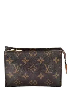 LOUIS VUITTON Toiletry 15 Pouch Monogram Canvas - Brown