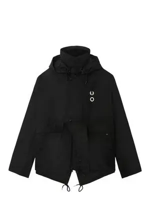 Fred Perry X Craig Green Logo-detail Windbreaker - Black