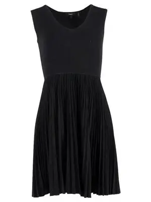 Theory Pleated Dress - Black