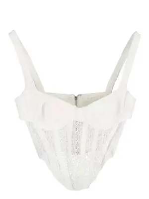 DION LEE Contour Combo Corset Top