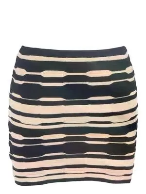 Missoni Knitted Mini Skirt - Black