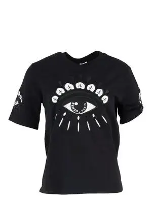 Kenzo Embroidered T-shirt - Black