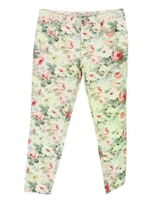 MIU MIU Floral-Print Trousers