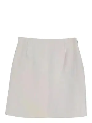BOSS A-line Mini Skirt - White