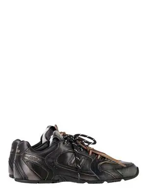 NEW BALANCE X Miu Miu 530 Sl Leather Sneakers - Black