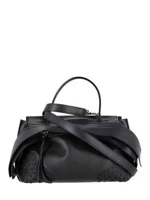 TOD'S Studded Wave Tote Bag - Black