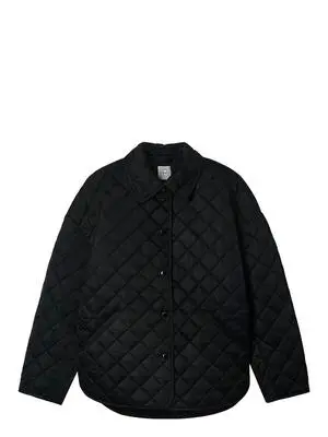 TOTEME Quilted Collared Jacket - Black