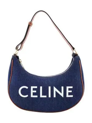 CELINE Ava Denim Hobo Bag